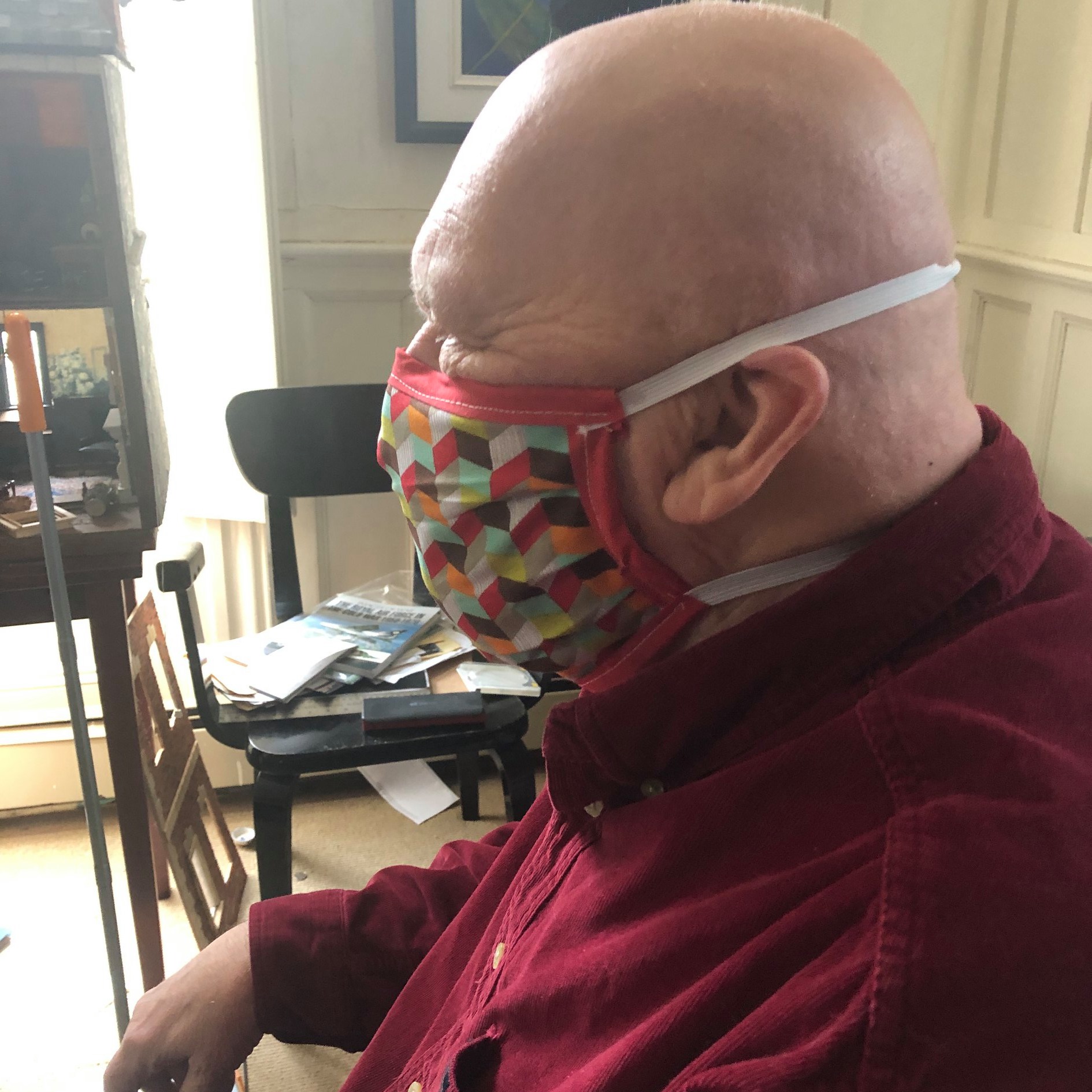 Mask of the Day: AB Mask - Nina Scott-Stoddart